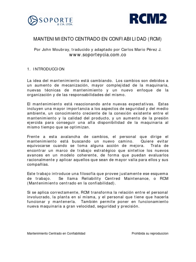 7 Preguntas RCM | PDF | Tecnología