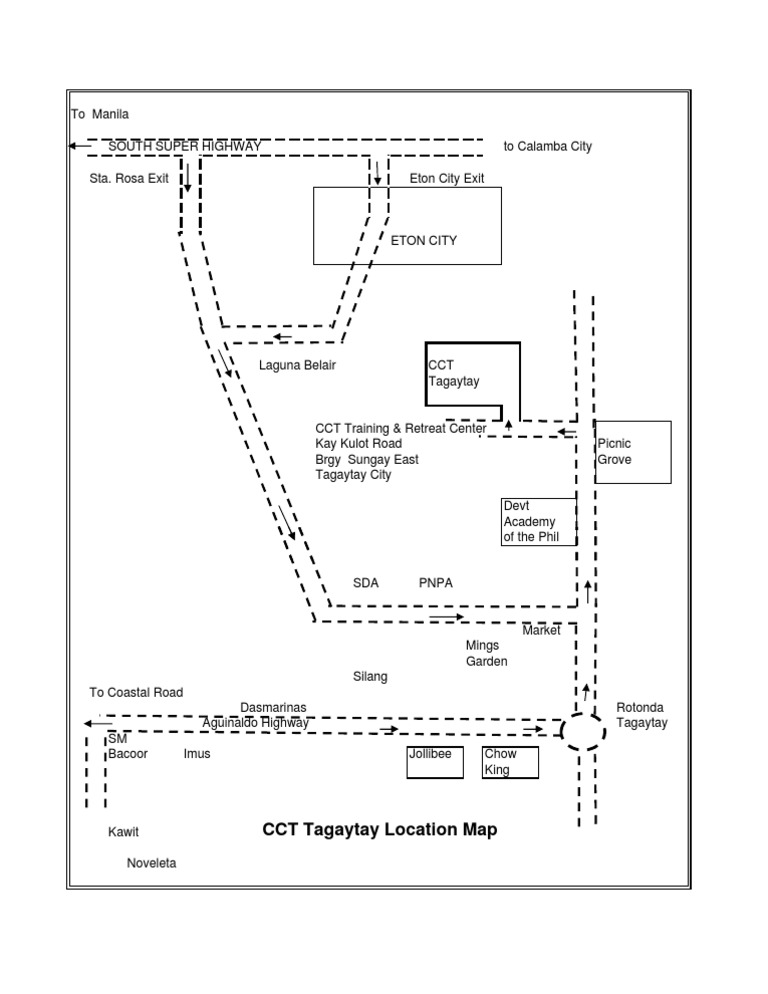 CCT Location Map | PDF