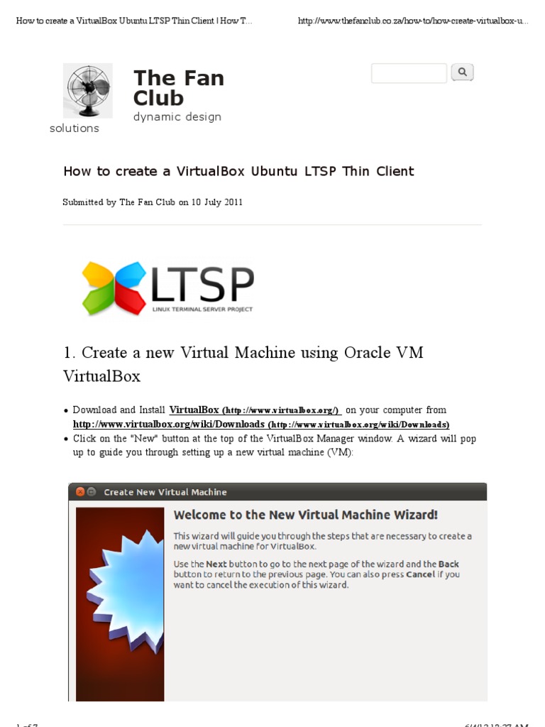 How To Create A VirtualBox Ubuntu LTSP Thin Client - How To - The Fan ...