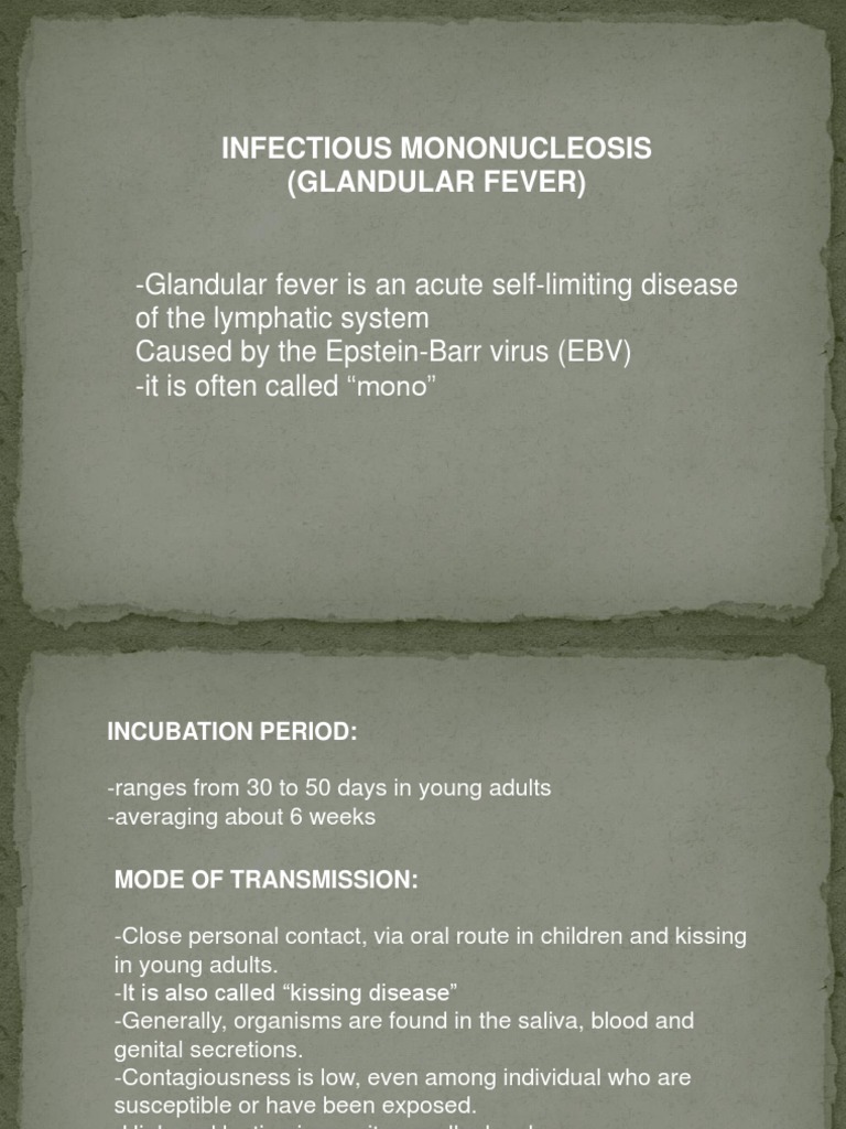Understanding Infectious Mononucleosis | PDF | Self-Improvement | Wellness