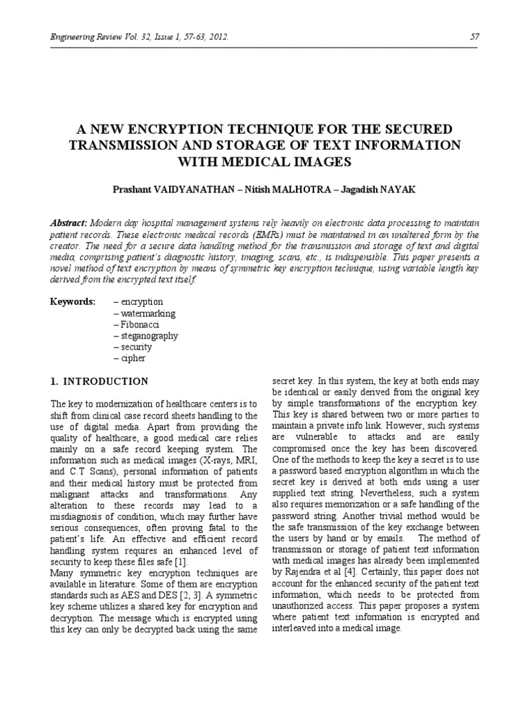 Encryption Tech | PDF | Key (Cryptography) | Cipher
