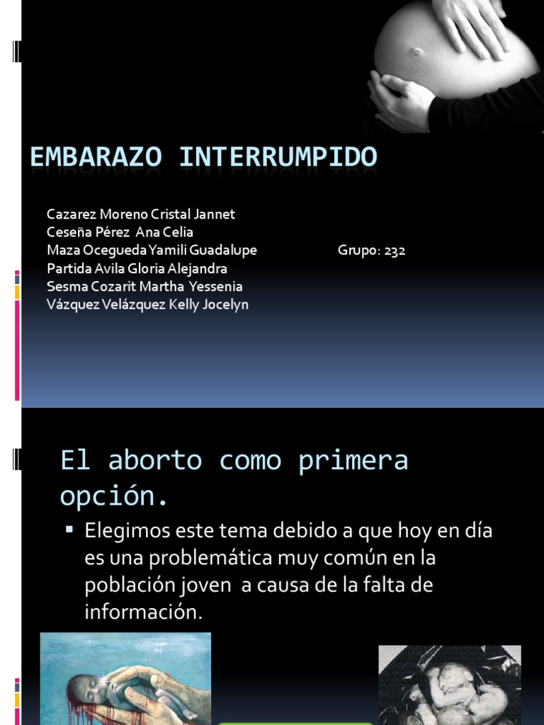Embarazo Interrumpido | PDF | Bienestar