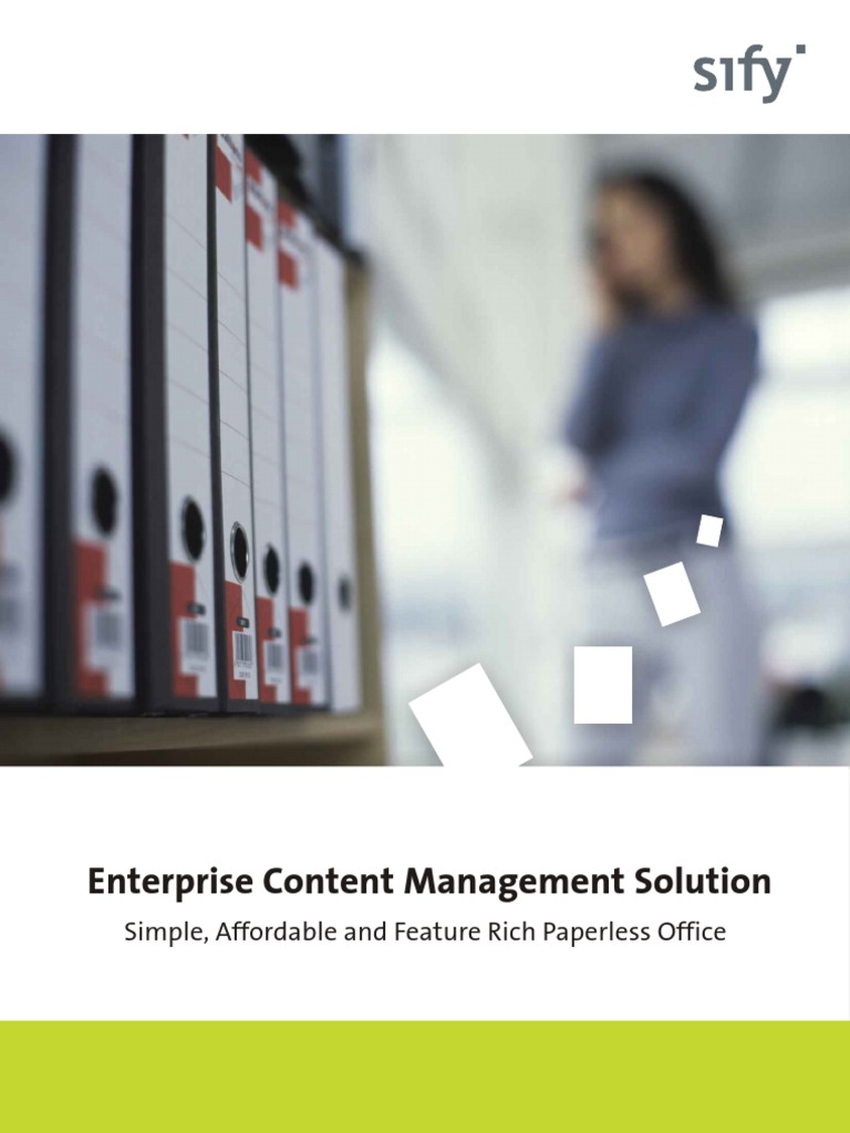 Sify DMS Brochure-V1.0 | Download Free PDF | Image Scanner | Areas Of ...