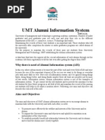 Alumni Management System Report.doc | Databases | Operating System