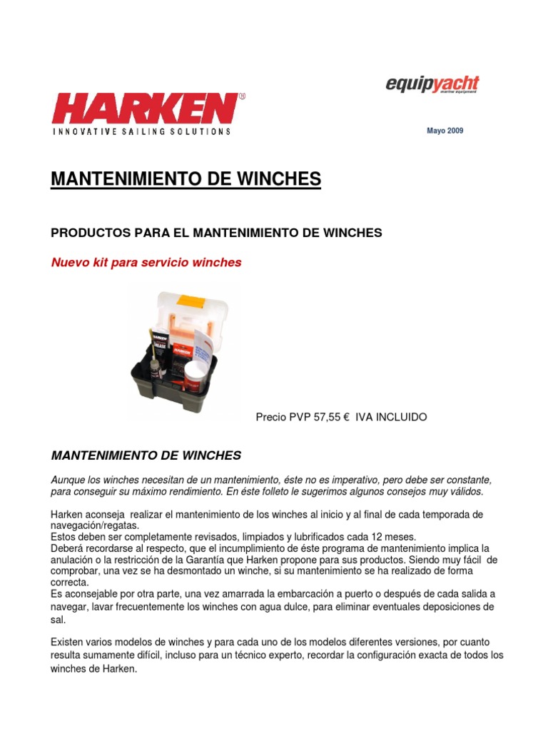 Mantenimiento de winches: guía paso a paso para la limpieza y ...