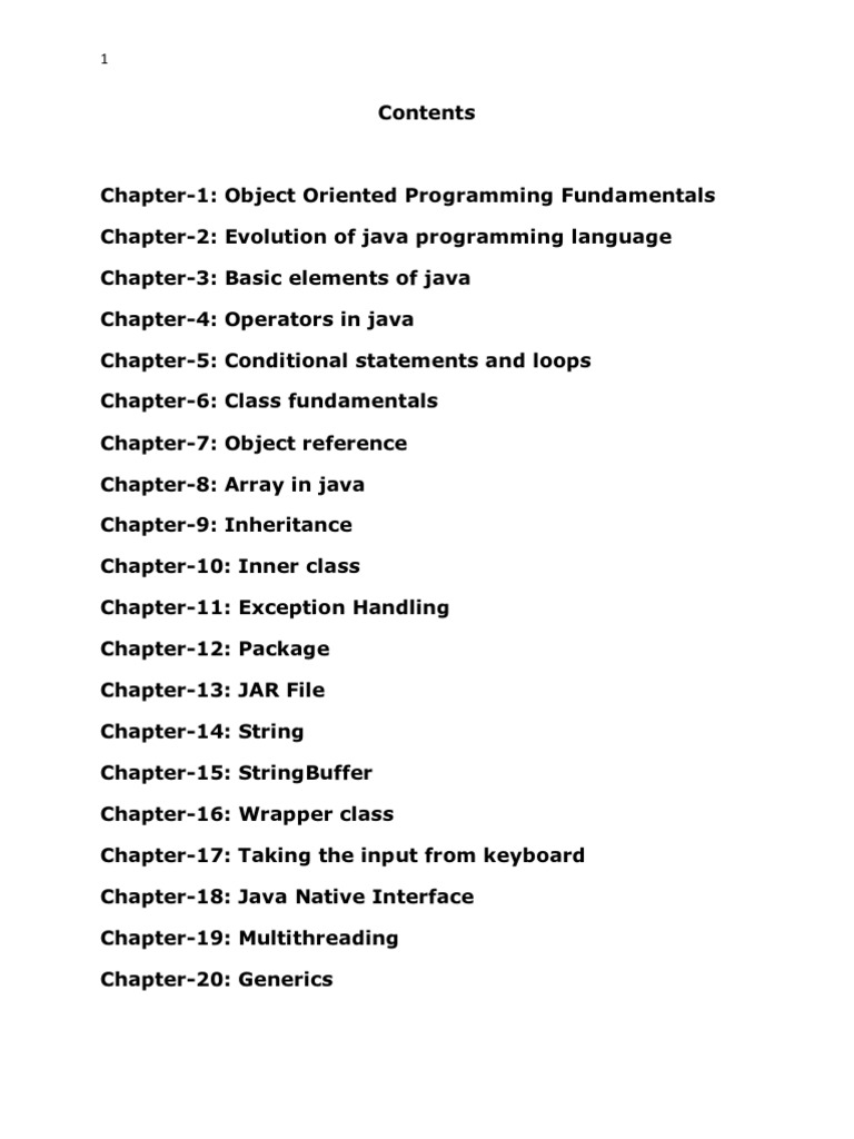 Core Java Fundamentals by Rashmi Kanta Das | PDF | Java (Programming ...