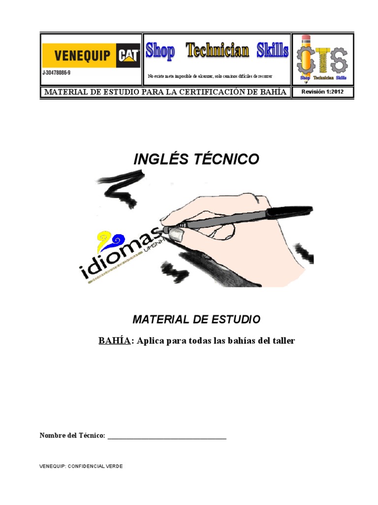 INGLES TÉCNICO | Vocabulario | Unidades Semánticas