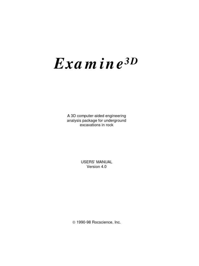 Examine 3D | PDF | Button (Computing) | Letter Case