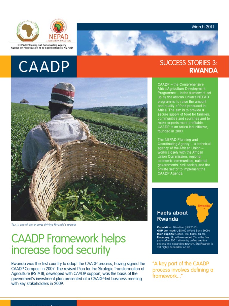 Caadp: CAADP Framework Helps Increase Food Security | PDF