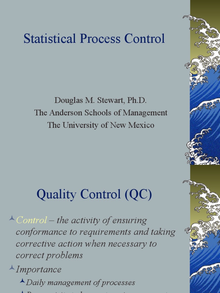 02 Statistical Process Control | PDF