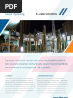 Plunge Columns | PDF | Deep Foundation | Framing (Construction)