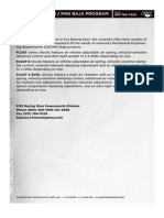 GX9 Baja CVT Systems Specification Sheet | PDF | Machines | Land Vehicles