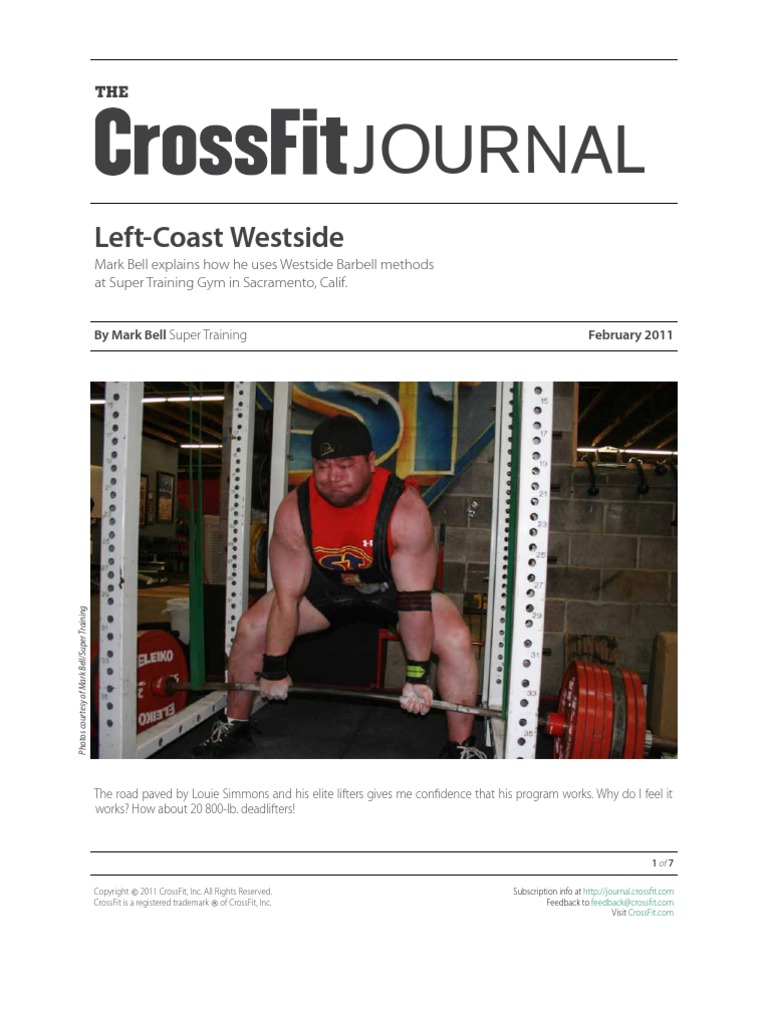 CFJ Bell SuperTraining | PDF | Individual Sports | Athletic Sports