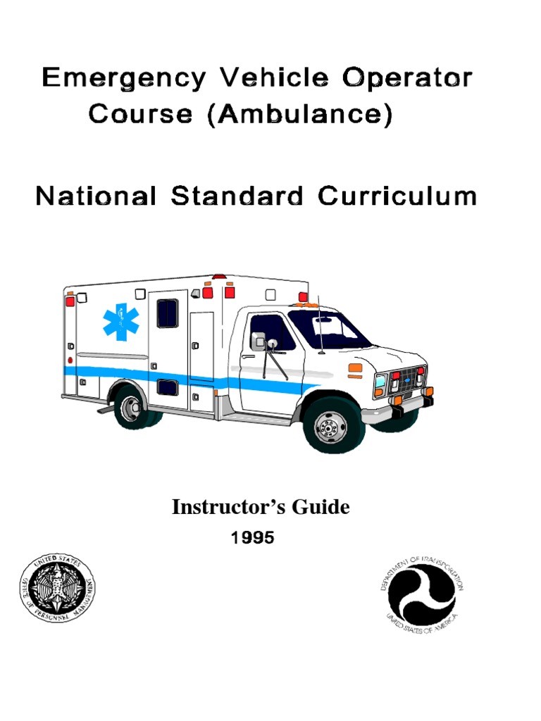 95 EVOC Instructor Guide | Ambulance | Driving
