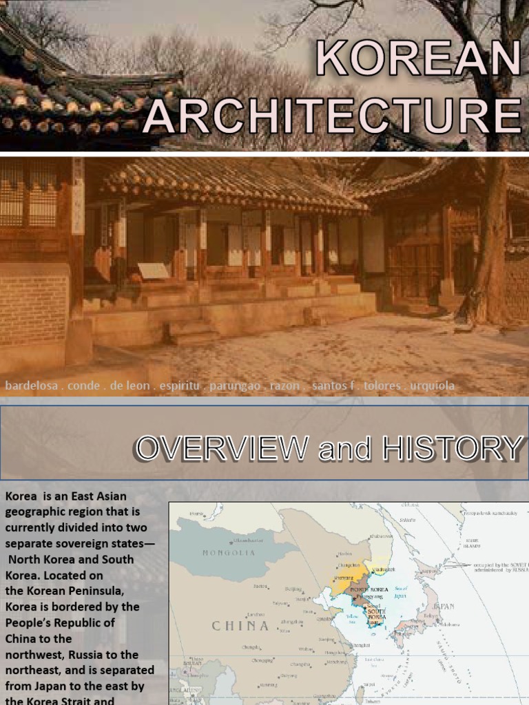Korean Architecture | PDF | South Korea | World Politics