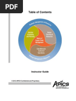 APICS CSCP - 2024 - Module 1 | PDF | Forecasting | Supply Chain