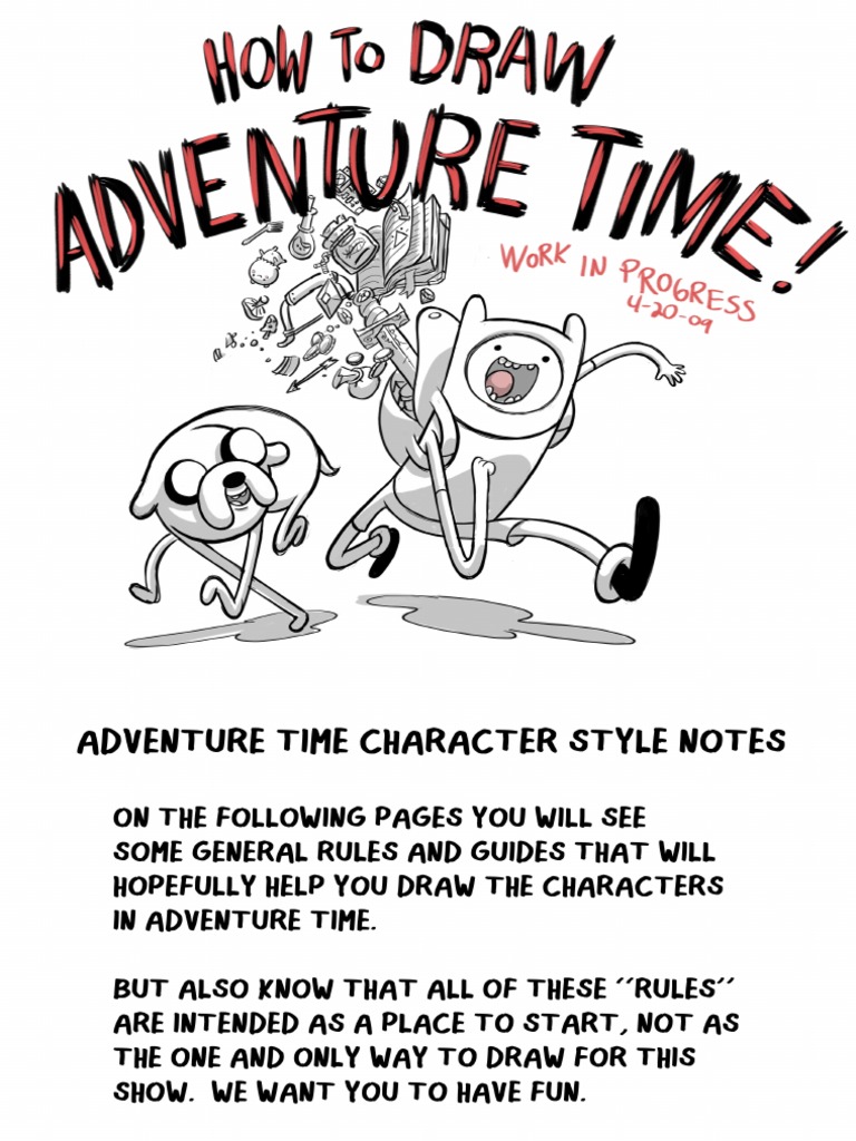 How to Draw Adventure Time