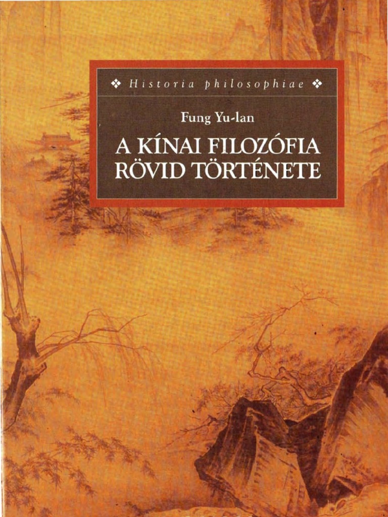 Fung Yu-Lan - A Kínai Filozófia Rövid Története - Red | PDF