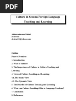 The Impact of Cultural Based Activities in Foreign Language Teaching at ...