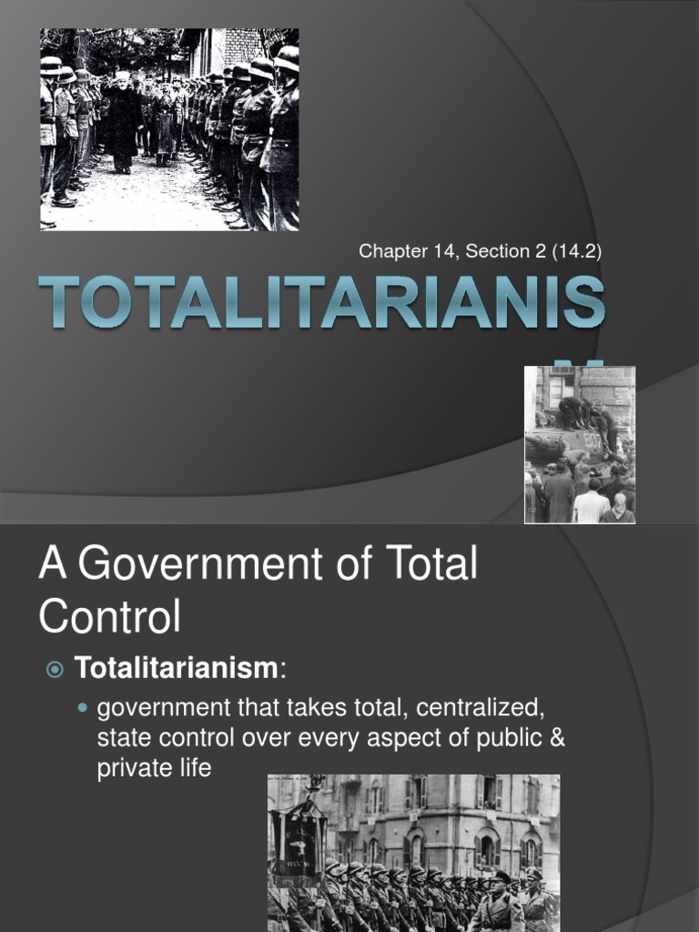 Totalitarianism 14.2 | PDF | Totalitarianism | Nazi Germany
