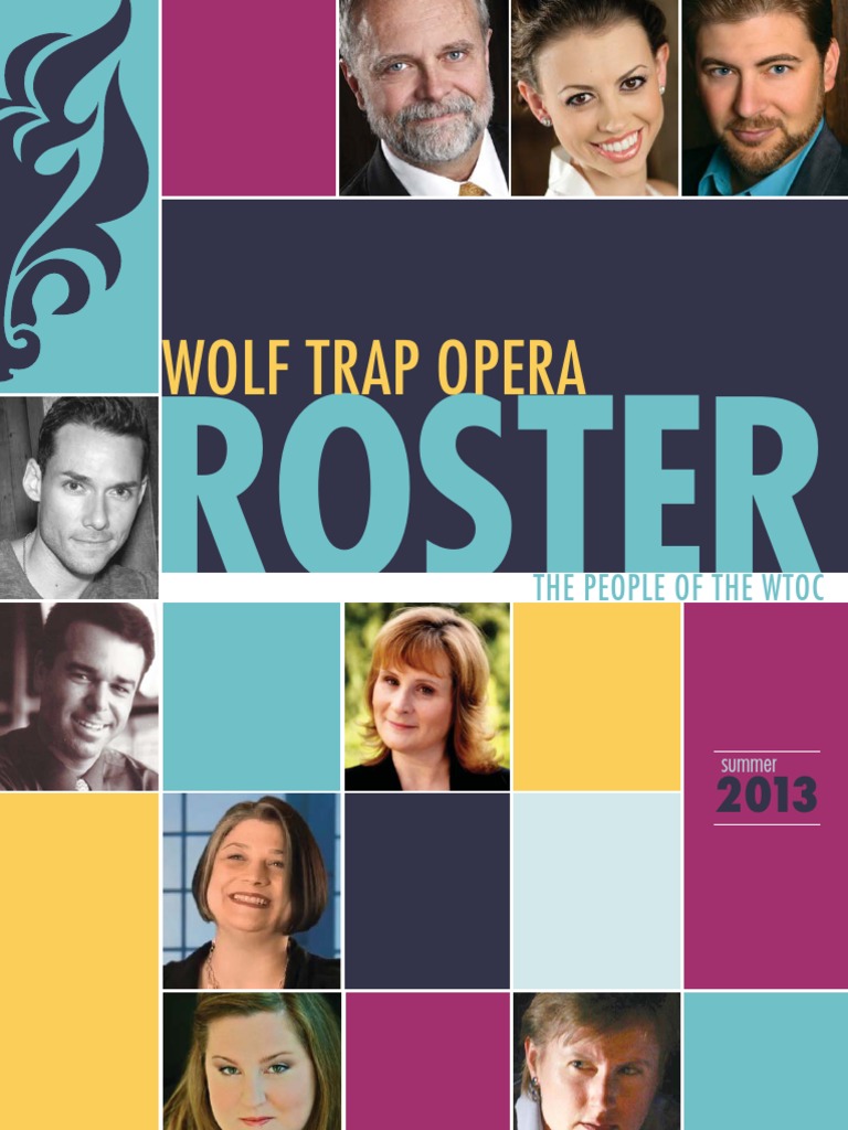 Wolf Trap Opera: Roster | PDF | Giuseppe Verdi | La Traviata