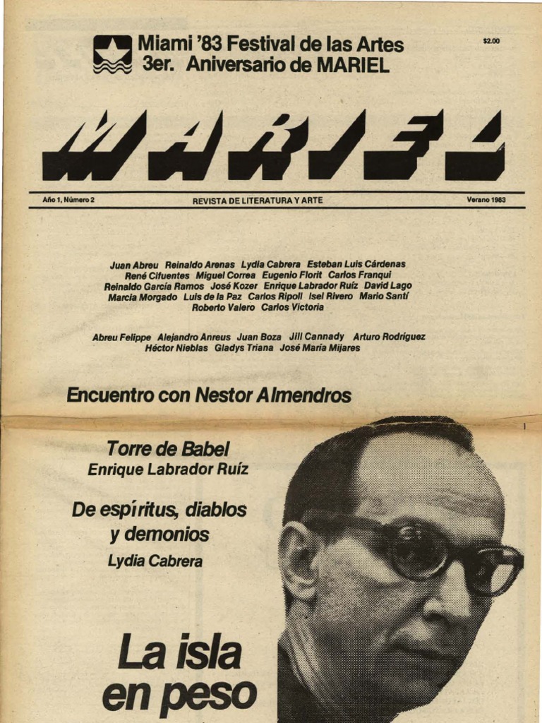 Mariel No. 2 | PDF | Pueblo cubano | Cuba
