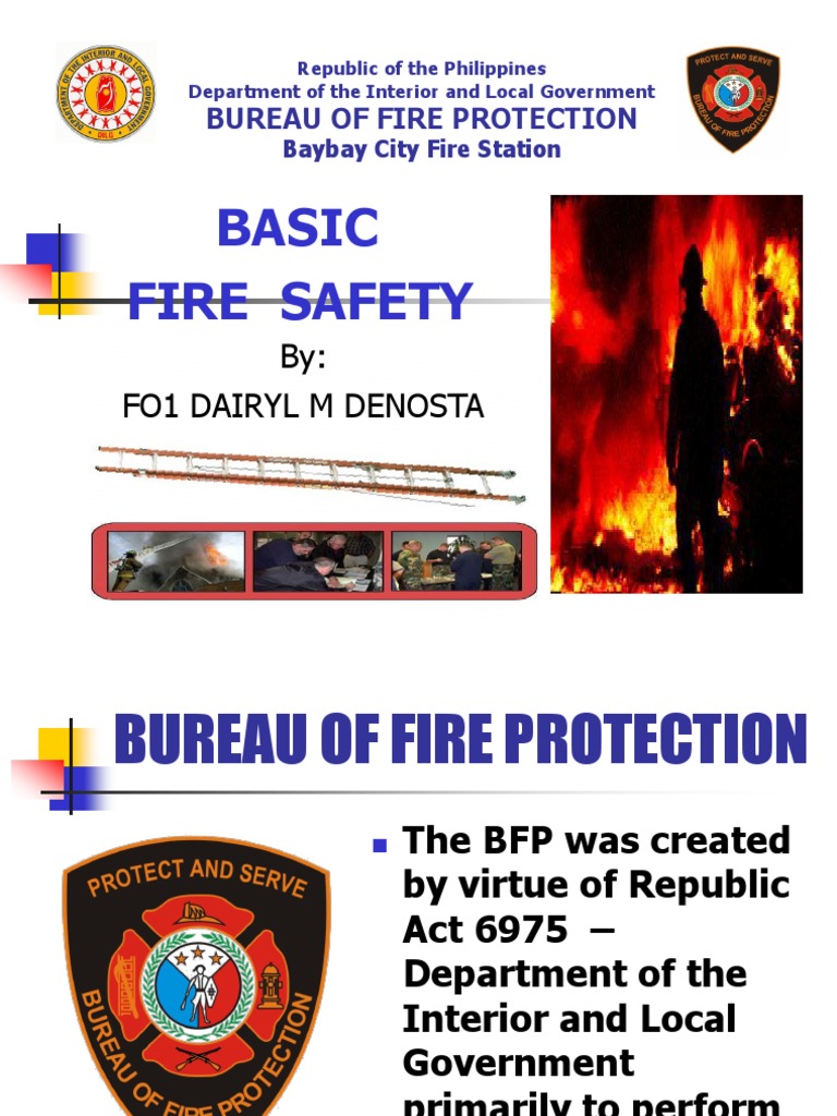 Basic Fire Safety Guidelines in the Philippines | PDF | Fires | Combustion