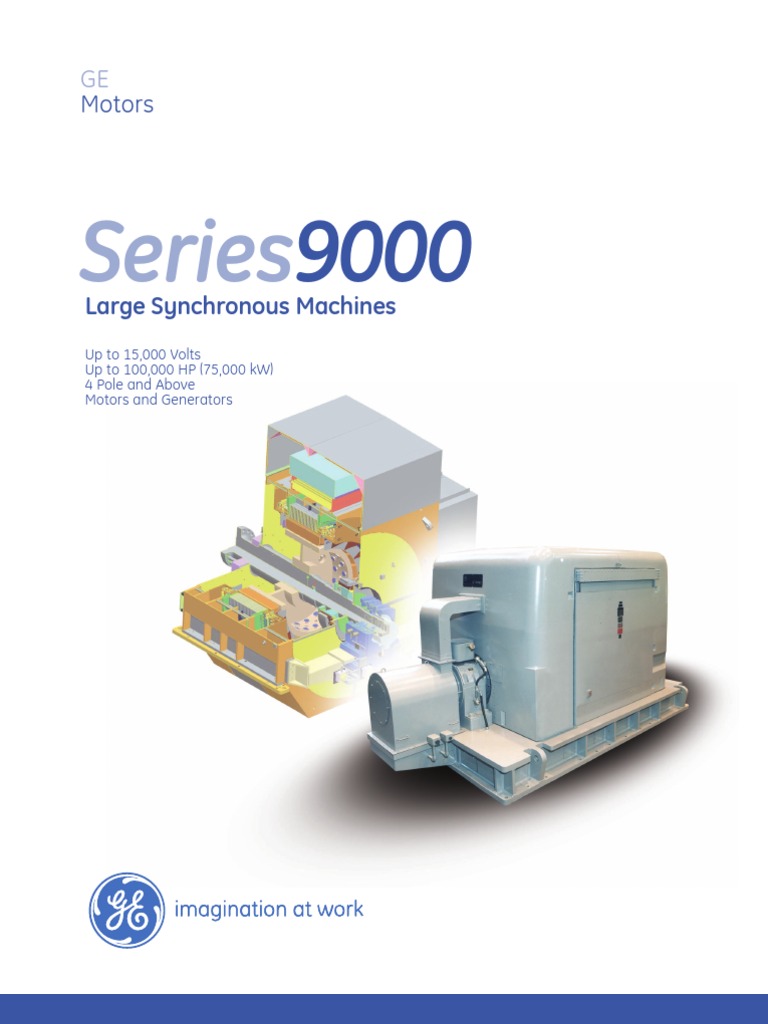 GE Large Induction Motors | PDF | Engines | Bearing (Mechanical)