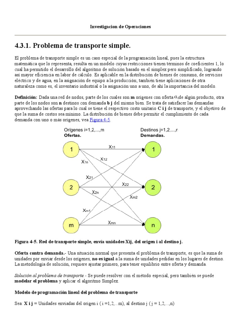 Metodo de Vogel | Programación lineal | Inventario
