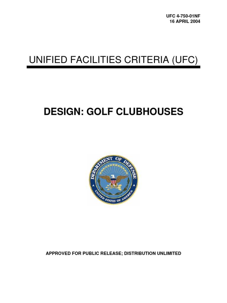 Military Golf Clubhouse Design Guide | PDF | United States Air Force ...