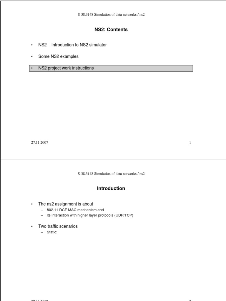 ns2 Part3 | PDF