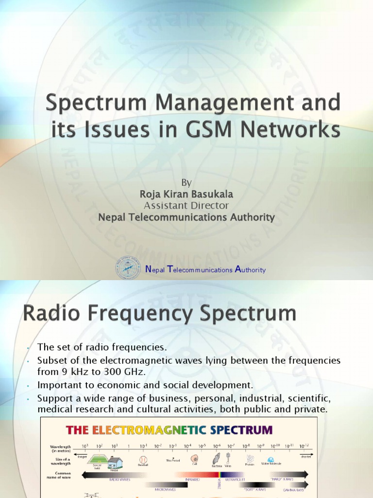 TTC Spectrum Management Lecture | PDF | Radio Spectrum | Telecommunication