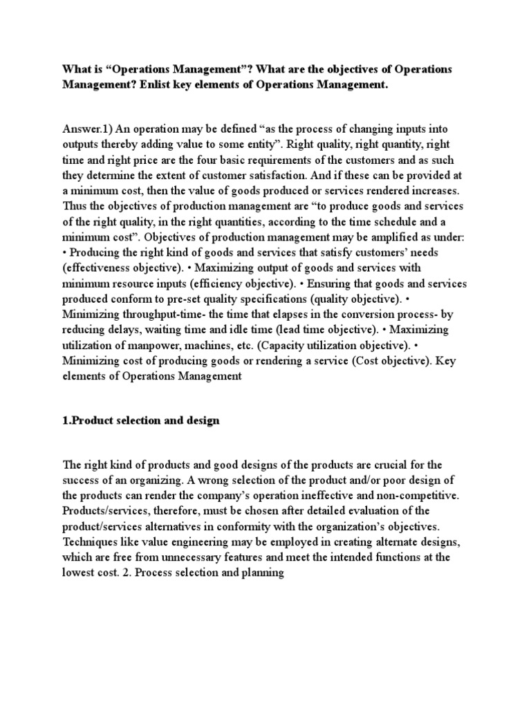 what-is-operations-management-what-are-the-objectives-of-operations