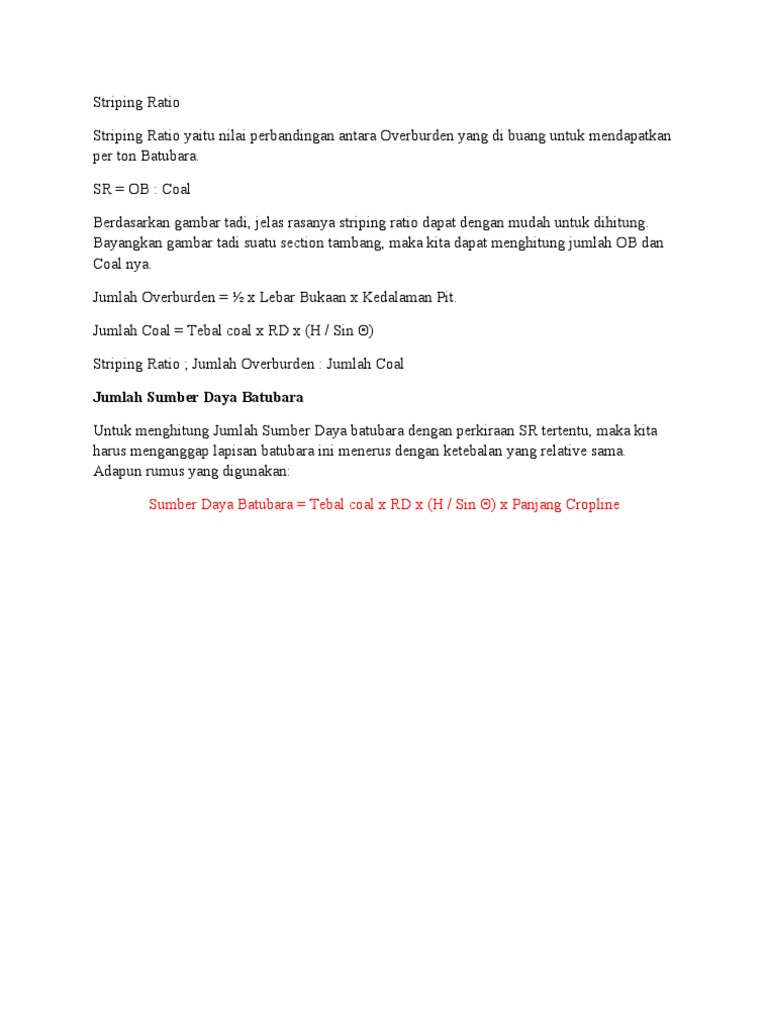 Striping Ratio | PDF | Metode & Bahan Ajar | Sains & Matematika