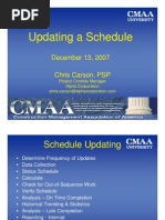 DCMA 14- POINT SCHEDULE ASSESSMENT | PDF