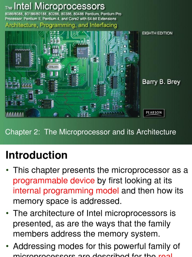Chapter2 86 | PDF | 64 Bit Computing | Microprocessor