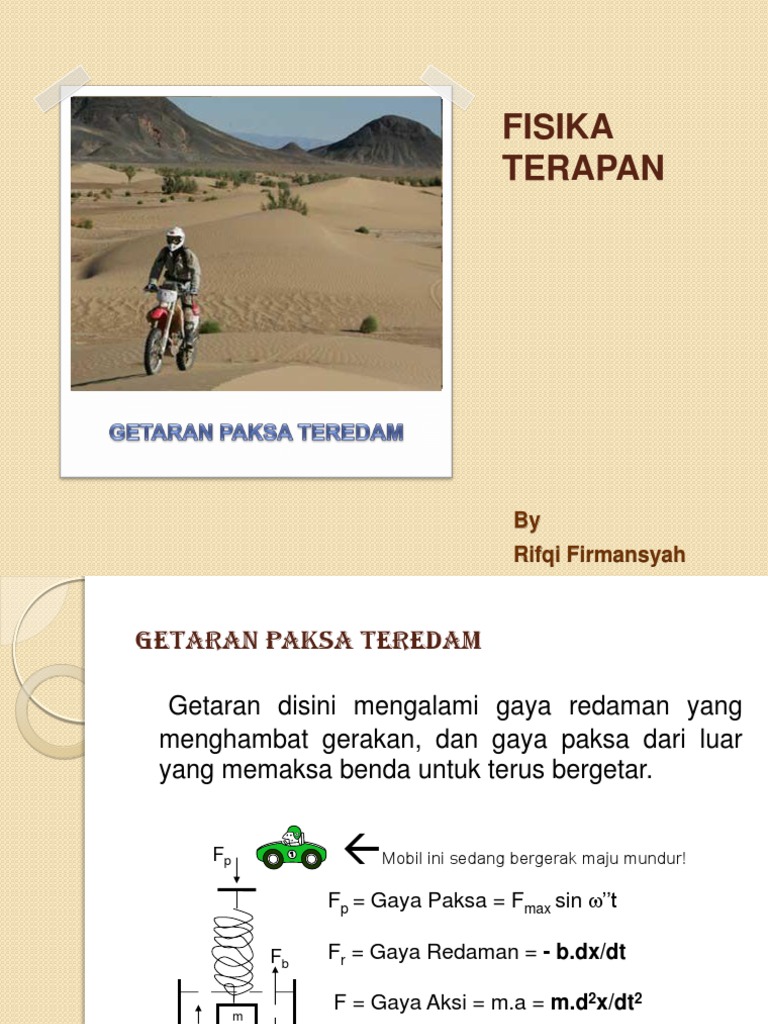 Getaran Paksa Teredam | PDF