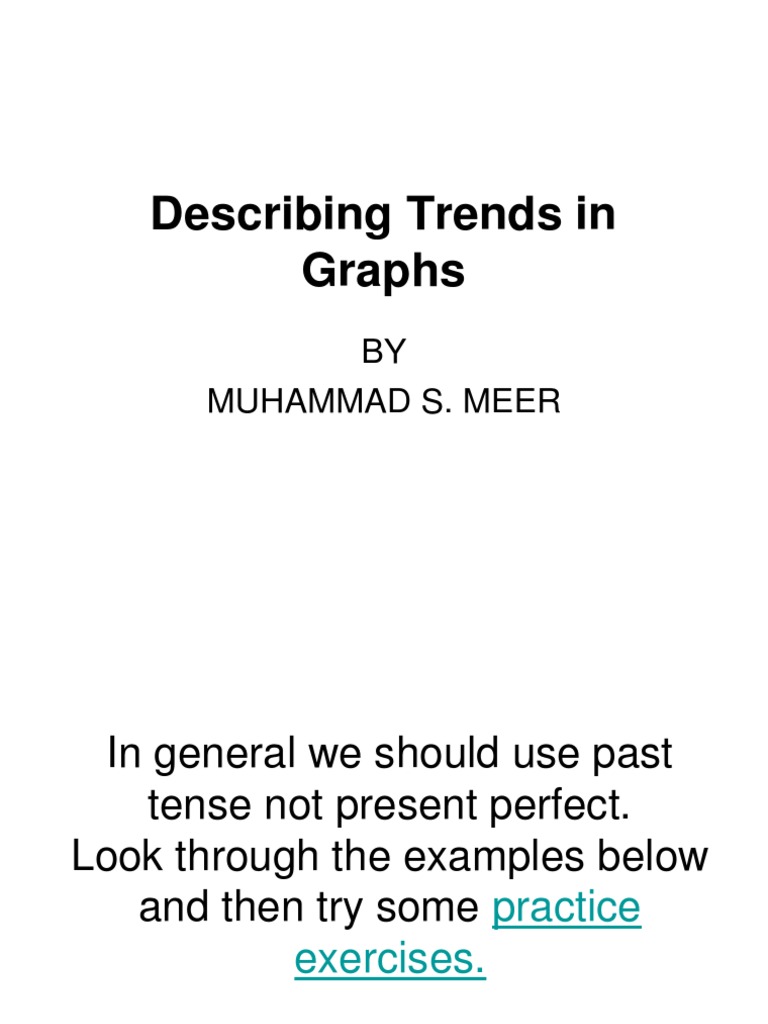 Describing Trends in Graphs | PDF