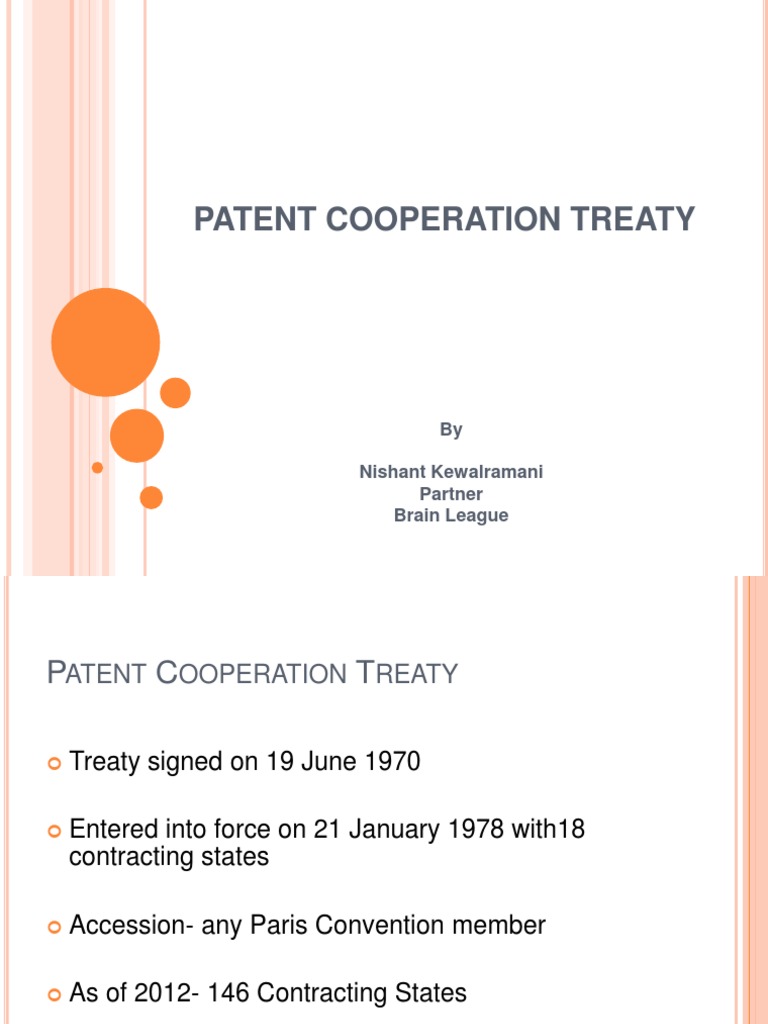 Patent Cooperation Treaty | Patent Application | Civil Law (Common Law)
