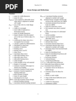 STAAD.Pro Deflection Parameters | PDF | Parameter (Computer Programming) | Computer Programming