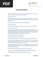 Basis of Schedule Guideline Template | PDF