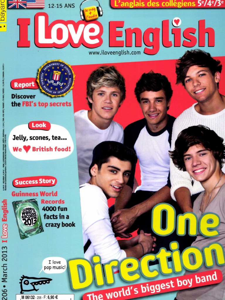 Magazine I Love English | PDF