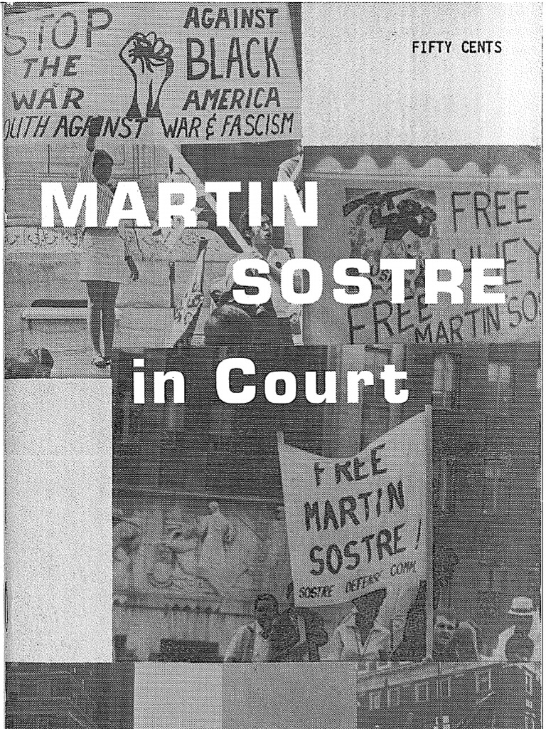 Martin Sostre in Court Pamphlet | PDF