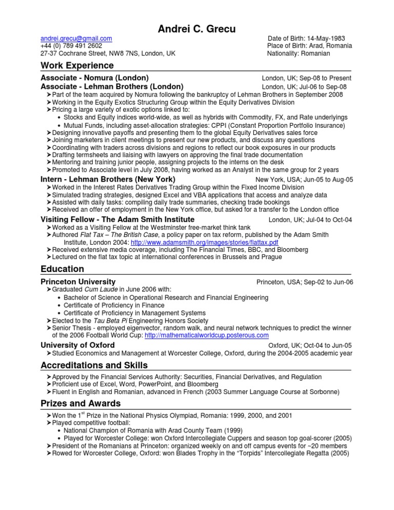 Interest Rates Derivatives Trading Group Within | PDF | Lehman Brothers ...