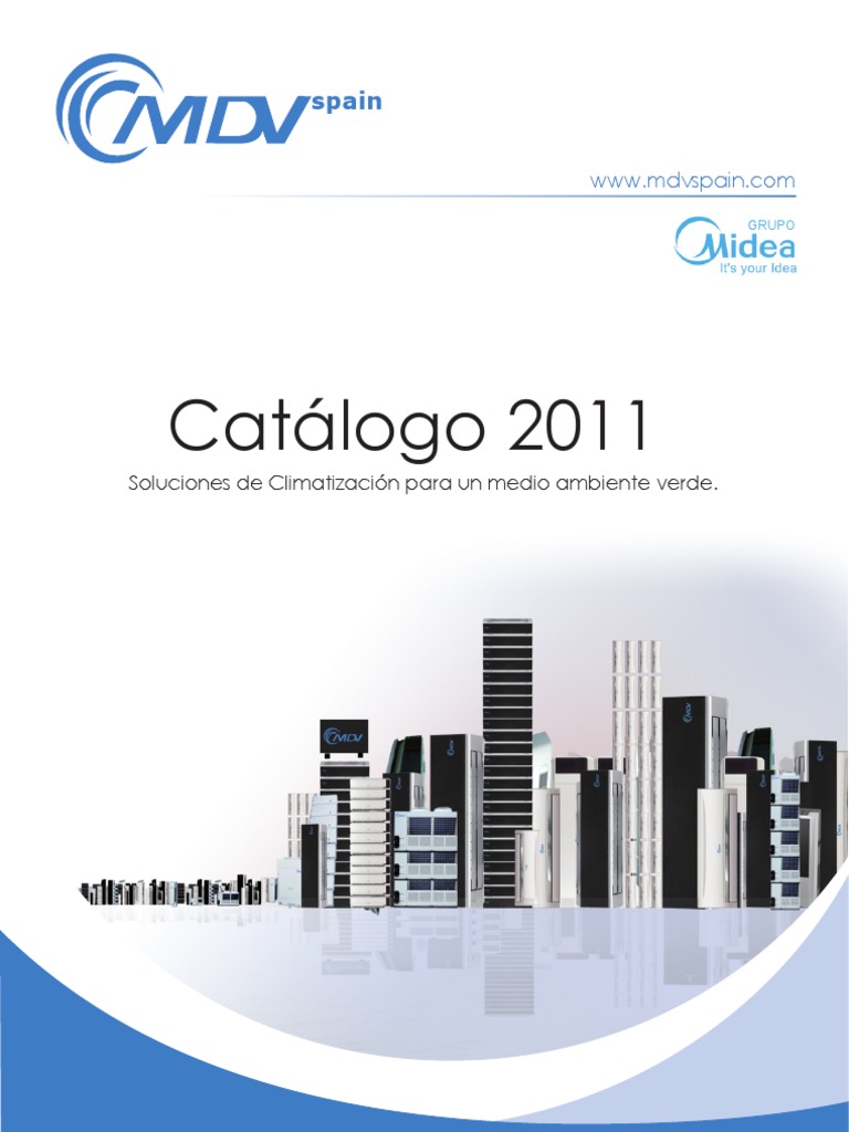 Catalogo General MDV | PDF | Hvac | Aire acondicionado