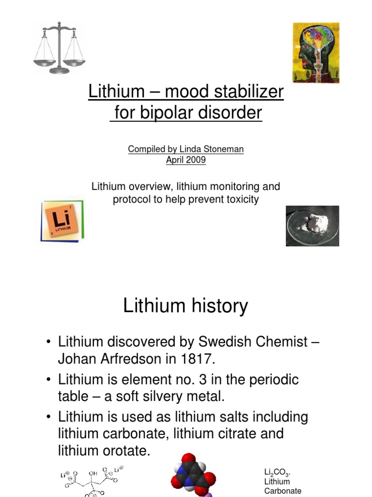 Lithium Monitoring and Toxicity | PDF | Bipolar Disorder | Medicine