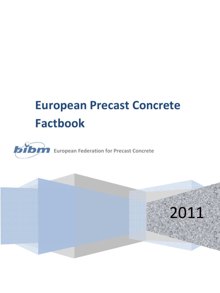 European Precast Concrete Factbook 2011 Final Draft | PDF | Precast ...