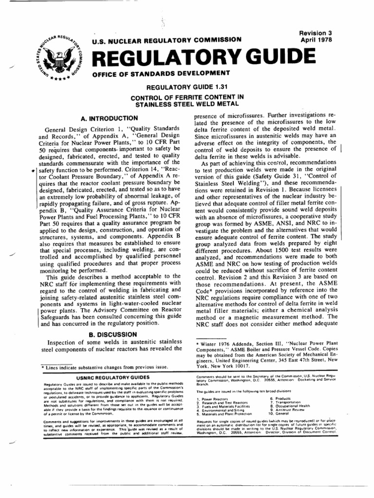 Control of Ferrite Content in Stainless Steel Weld Metal ...