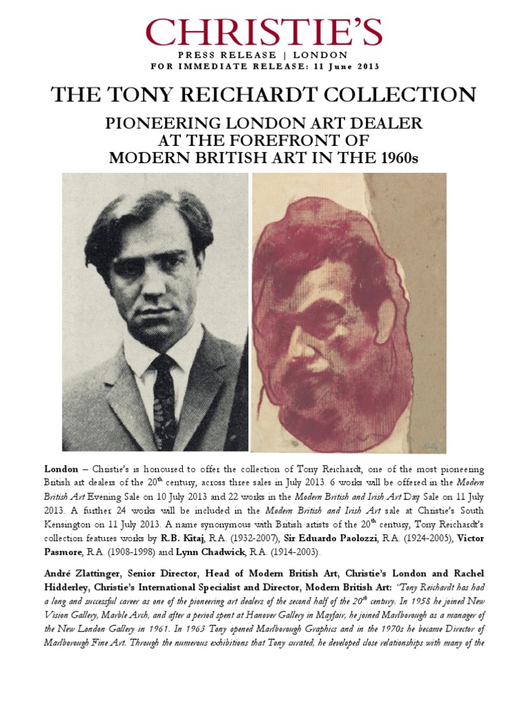 Tony Reichardt's Modern British Art Collection | PDF | Christie's ...