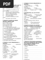 Tabela de Regência Verbal e Nominal | PDF | Pronome | Idiomas